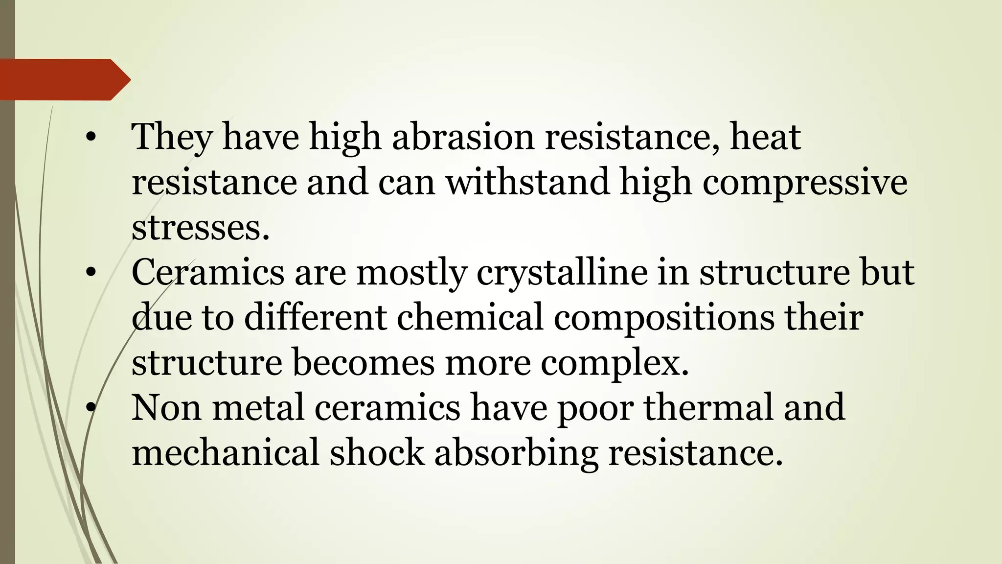 High temperature materials | PPTX
