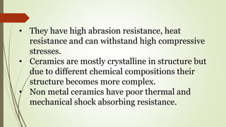 High temperature materials | PPTX