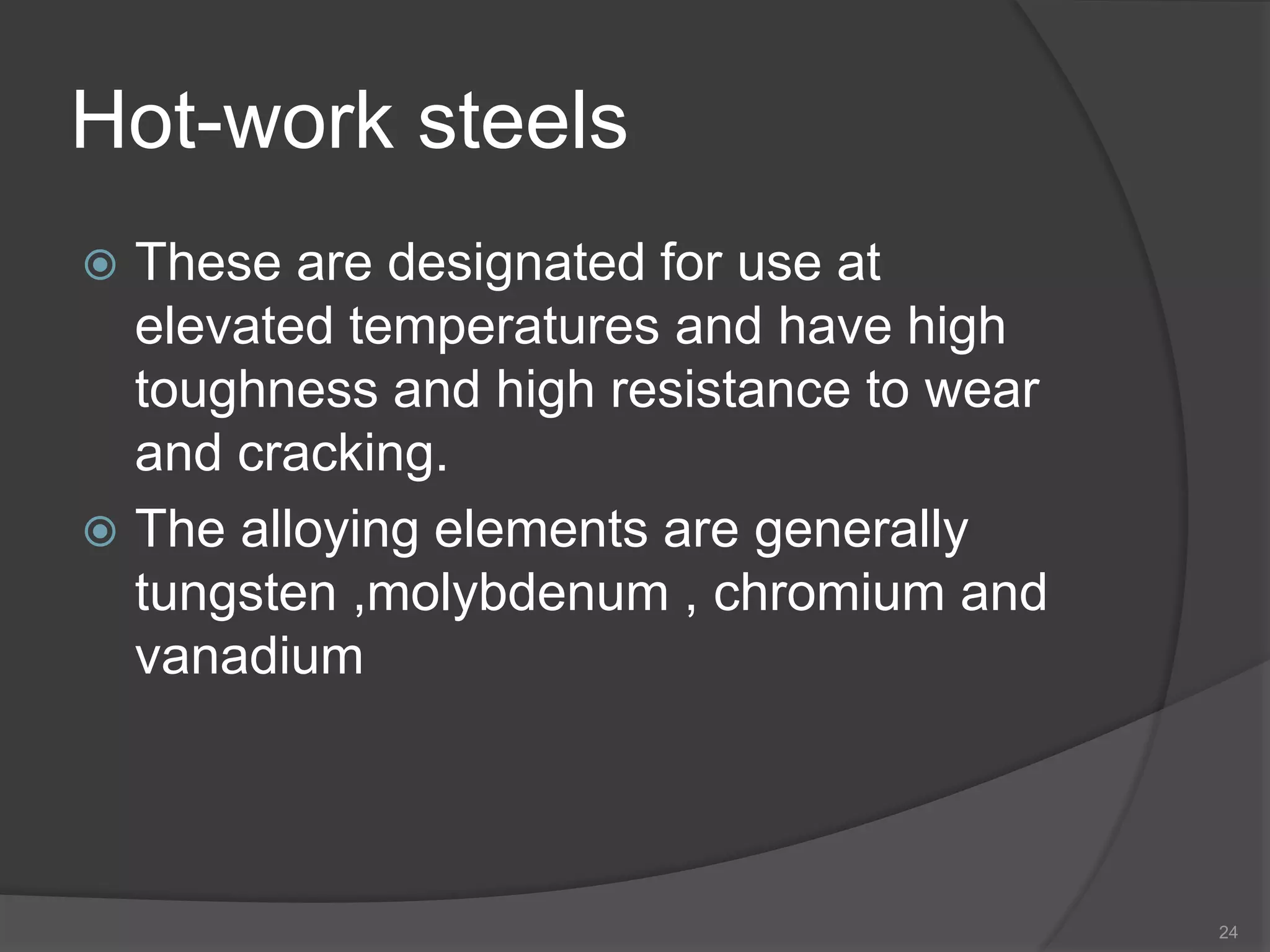 High temperature materials & super alloys ppt | PPTX
