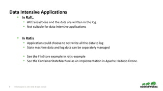 High throughput data replication over RAFT | PPTX | Cloud Computing | Internet