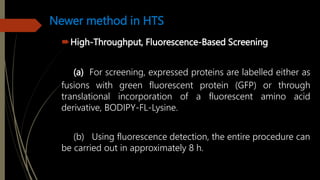 High throughput screening | PPTX