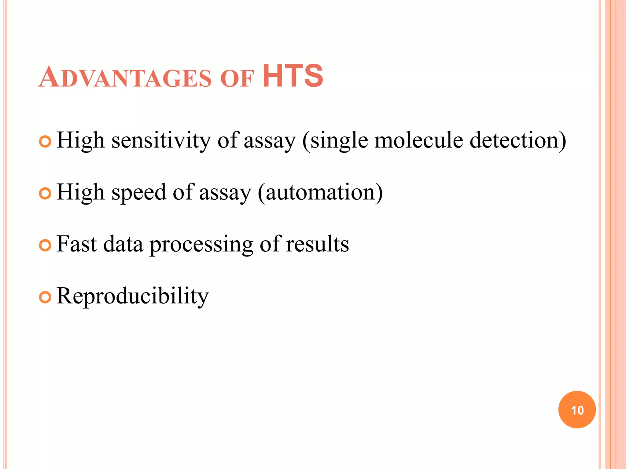 High throughput screening (hts) copy | PPTX