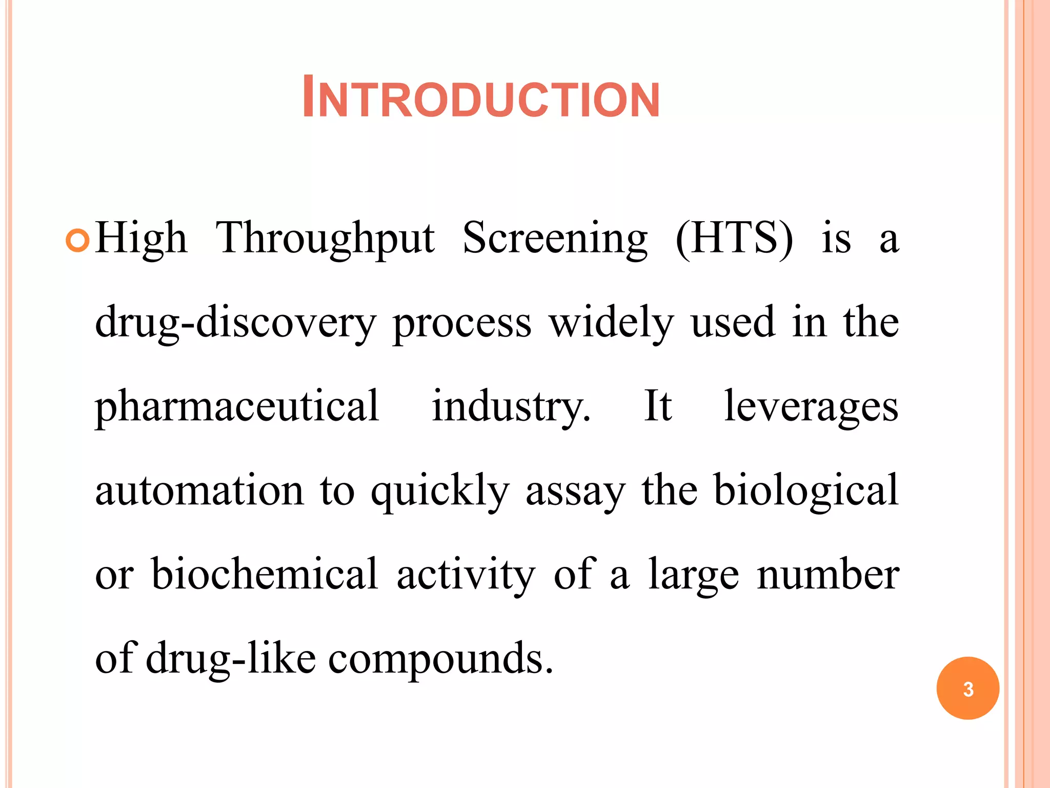 High throughput screening (hts) copy | PPT