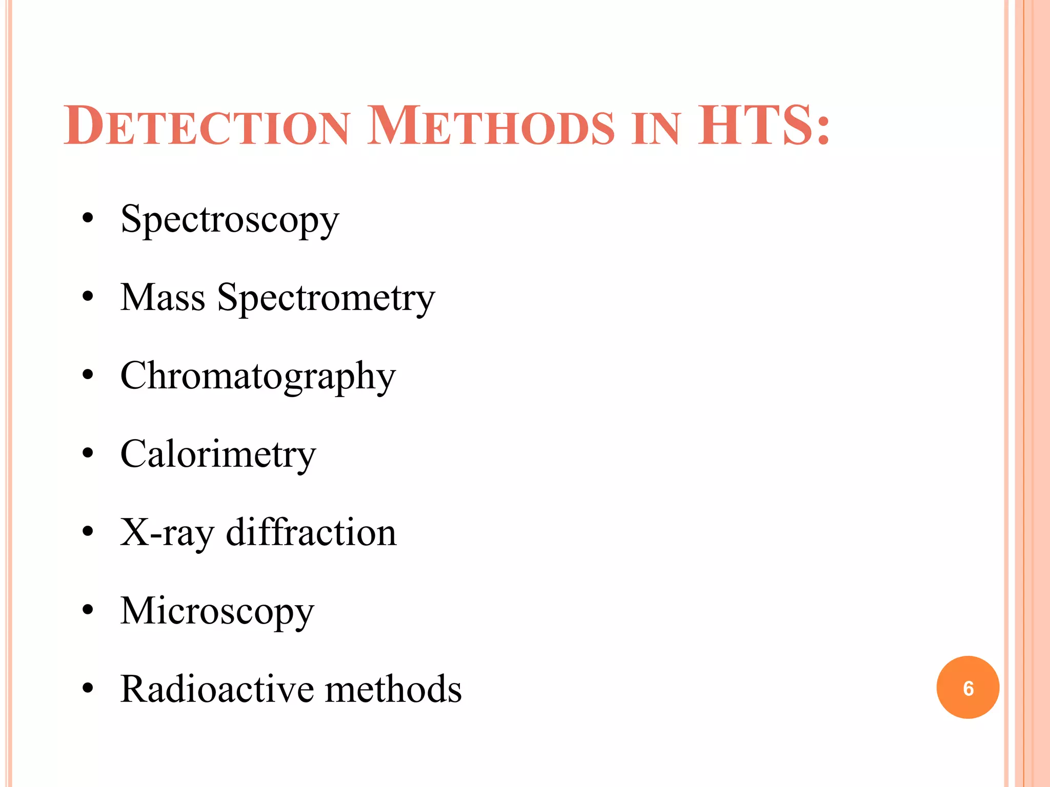 High throughput screening (hts) copy | PPTX
