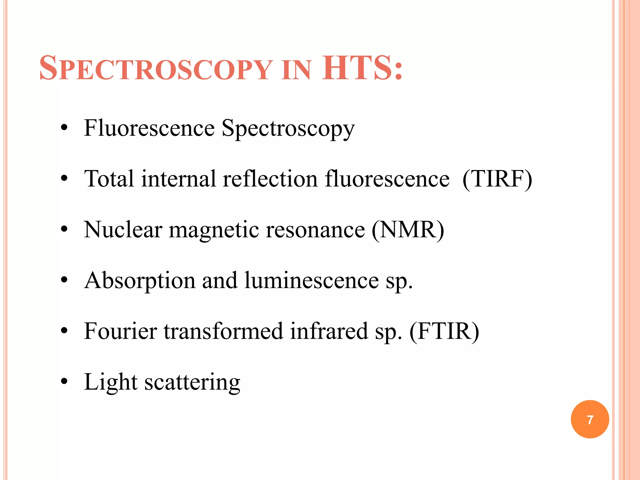 High throughput screening (hts) copy | PPTX