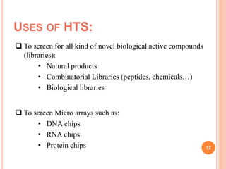 High throughput screening (hts) copy | PPTX