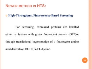 High throughput screening (hts) copy | PPTX
