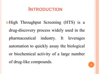 High throughput screening (hts) copy | PPTX