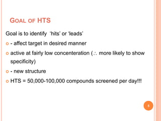 High throughput screening (hts) copy | PPTX