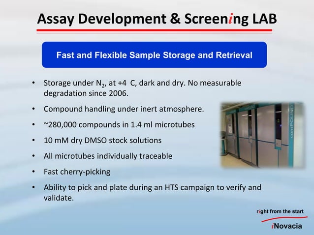 High throughput screening (HTS) at iNovacia | PPT