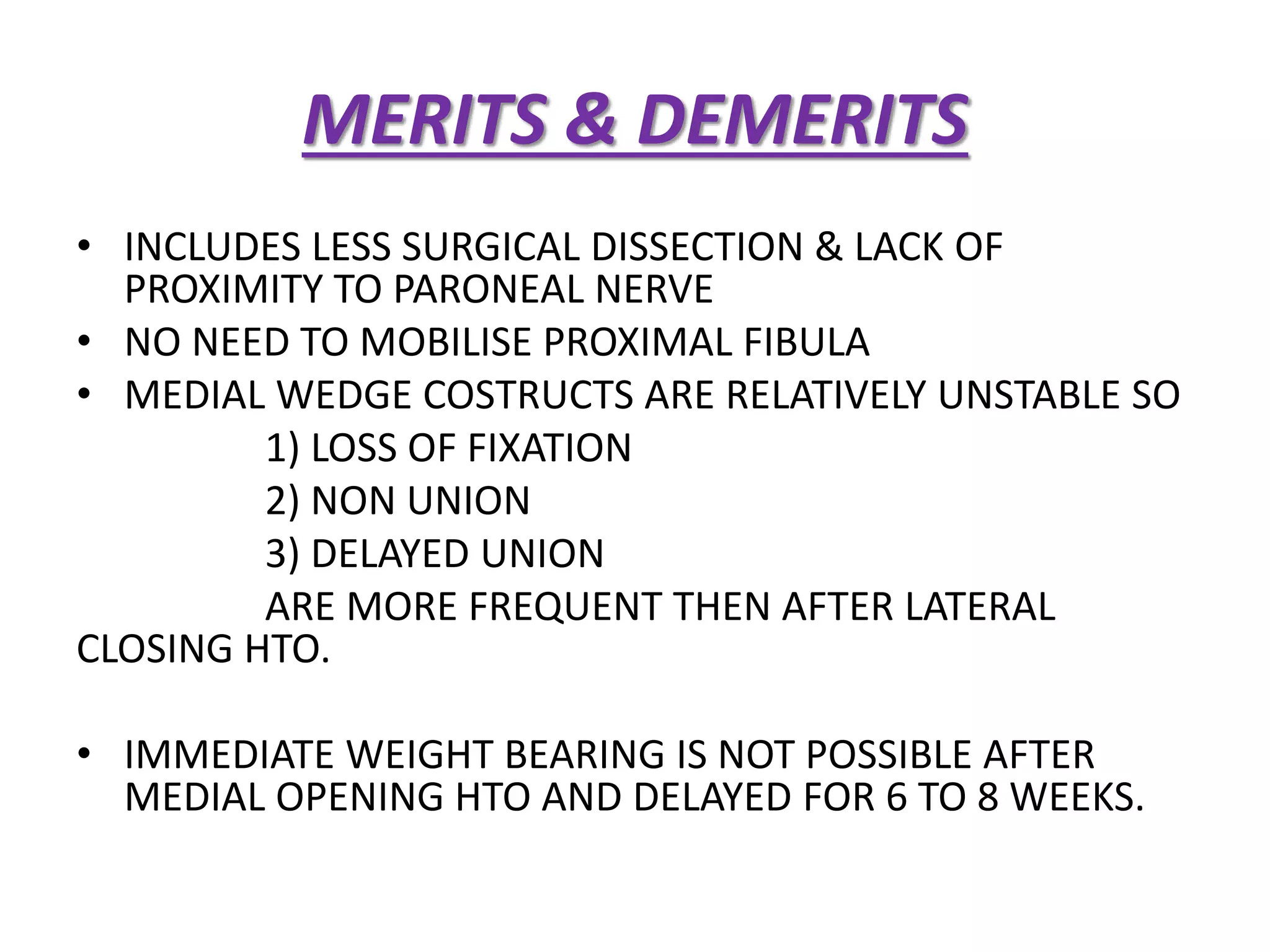 High tibial osteotomy in osteoarthritis knee & genu varum | PPT