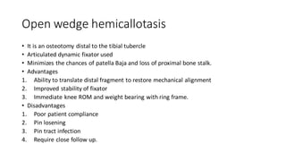 High tibial osteotomy ppt | PDF