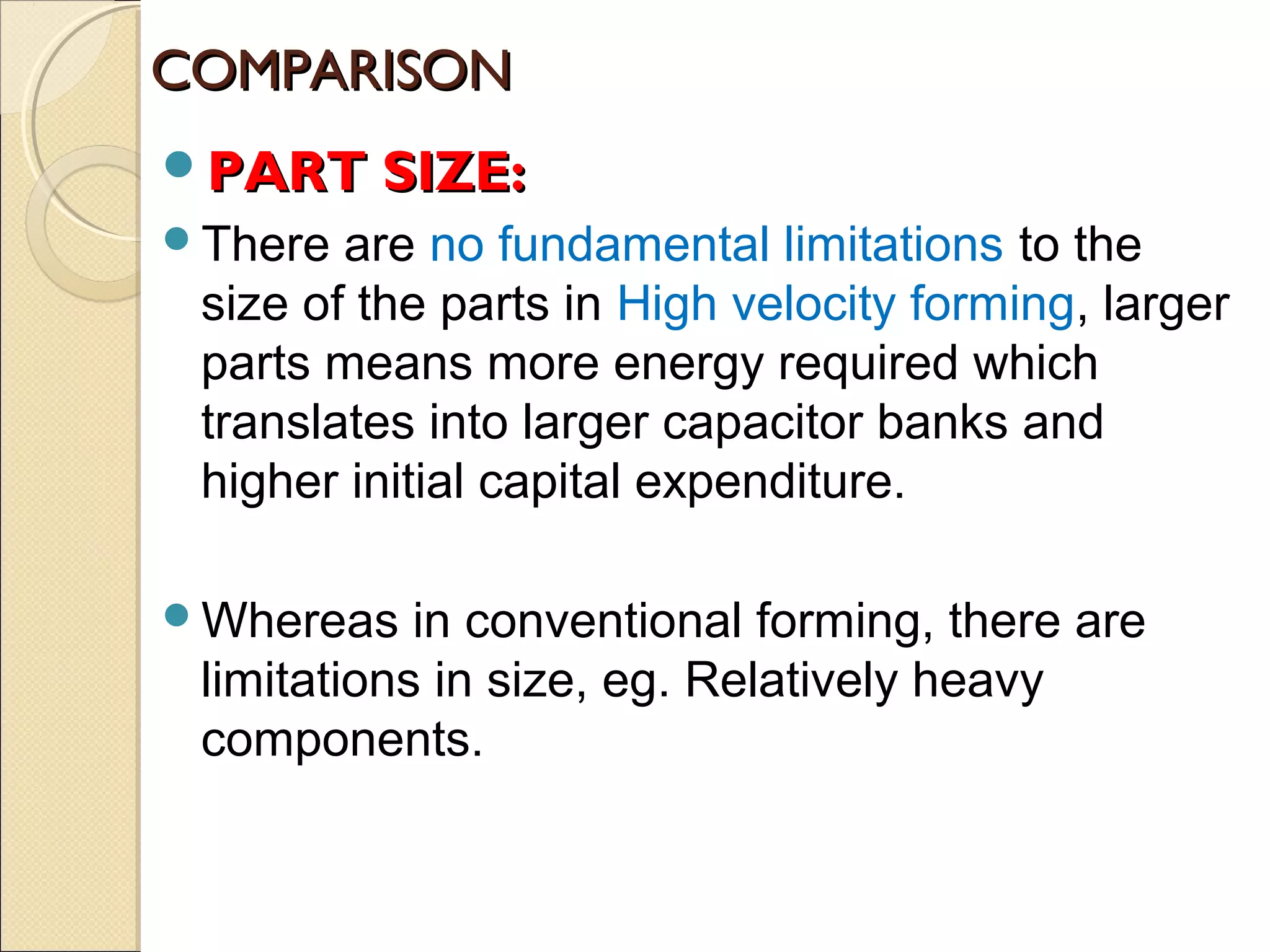 High velocity forming | PPT