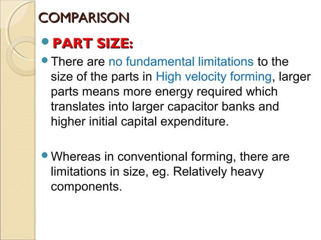 High velocity forming | PPT