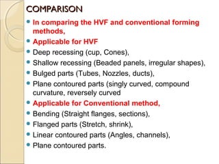 High velocity forming | PPT