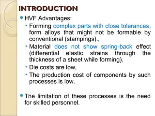 High velocity forming | PPT