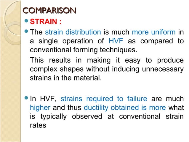 High velocity forming | PPT