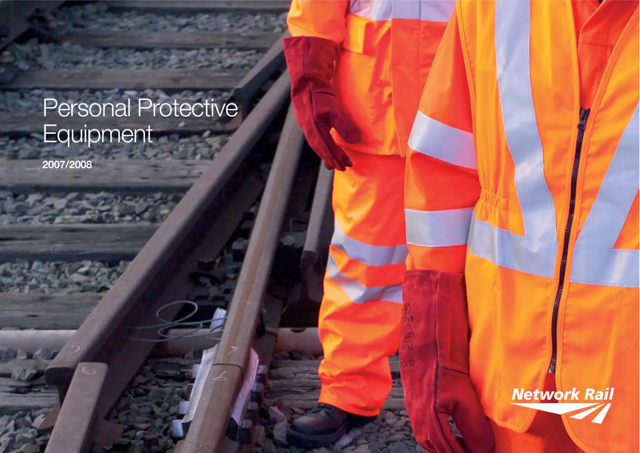 High Visibility Orange Personal Protective Clothing - Network Rail ...