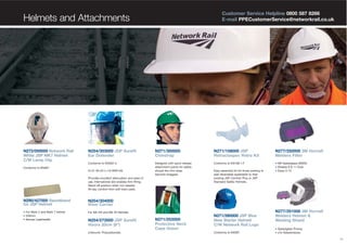 High Visibility Orange Personal Protective Clothing - Network Rail ...