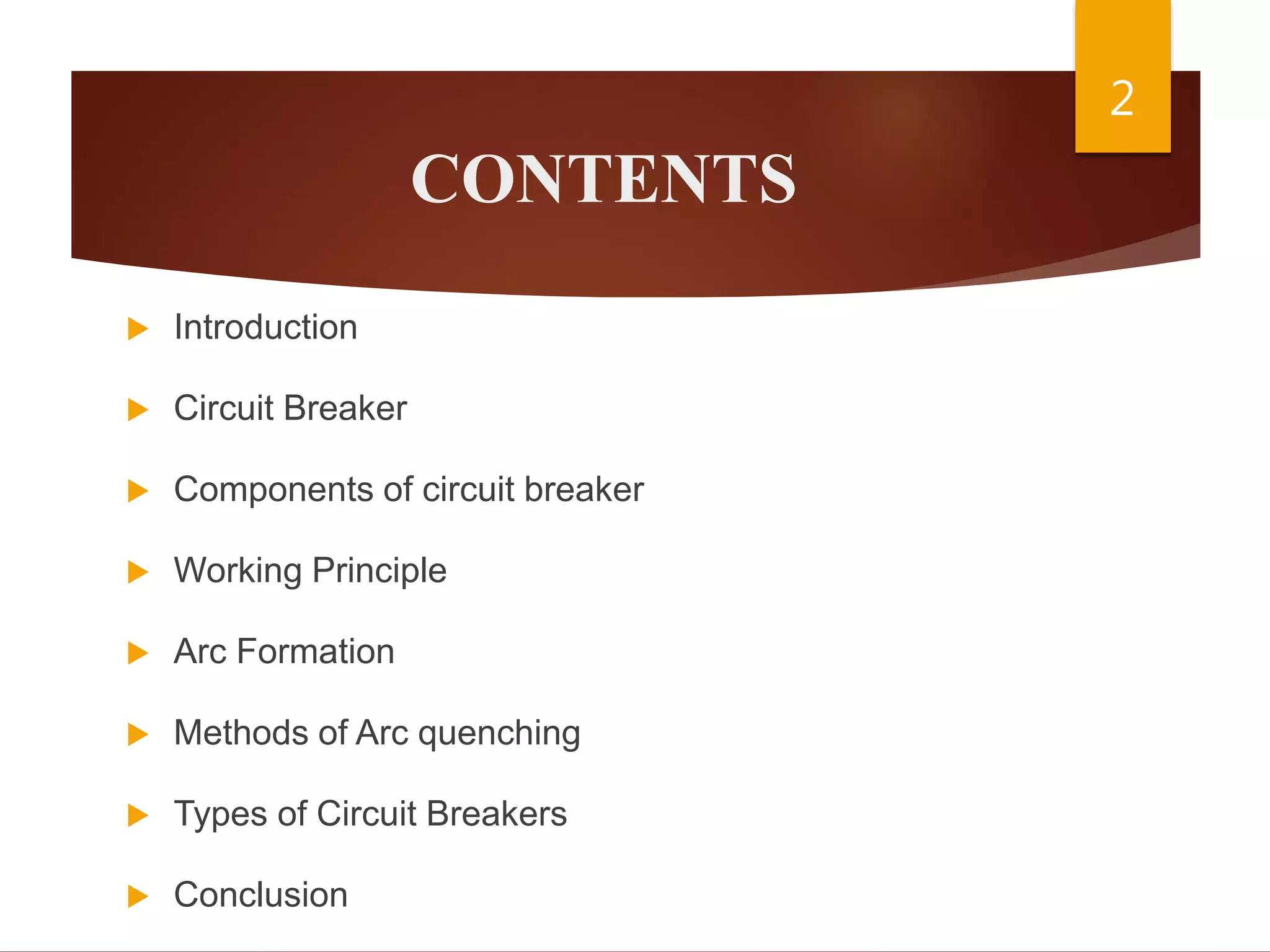 High voltage circuit breakers | PPTX