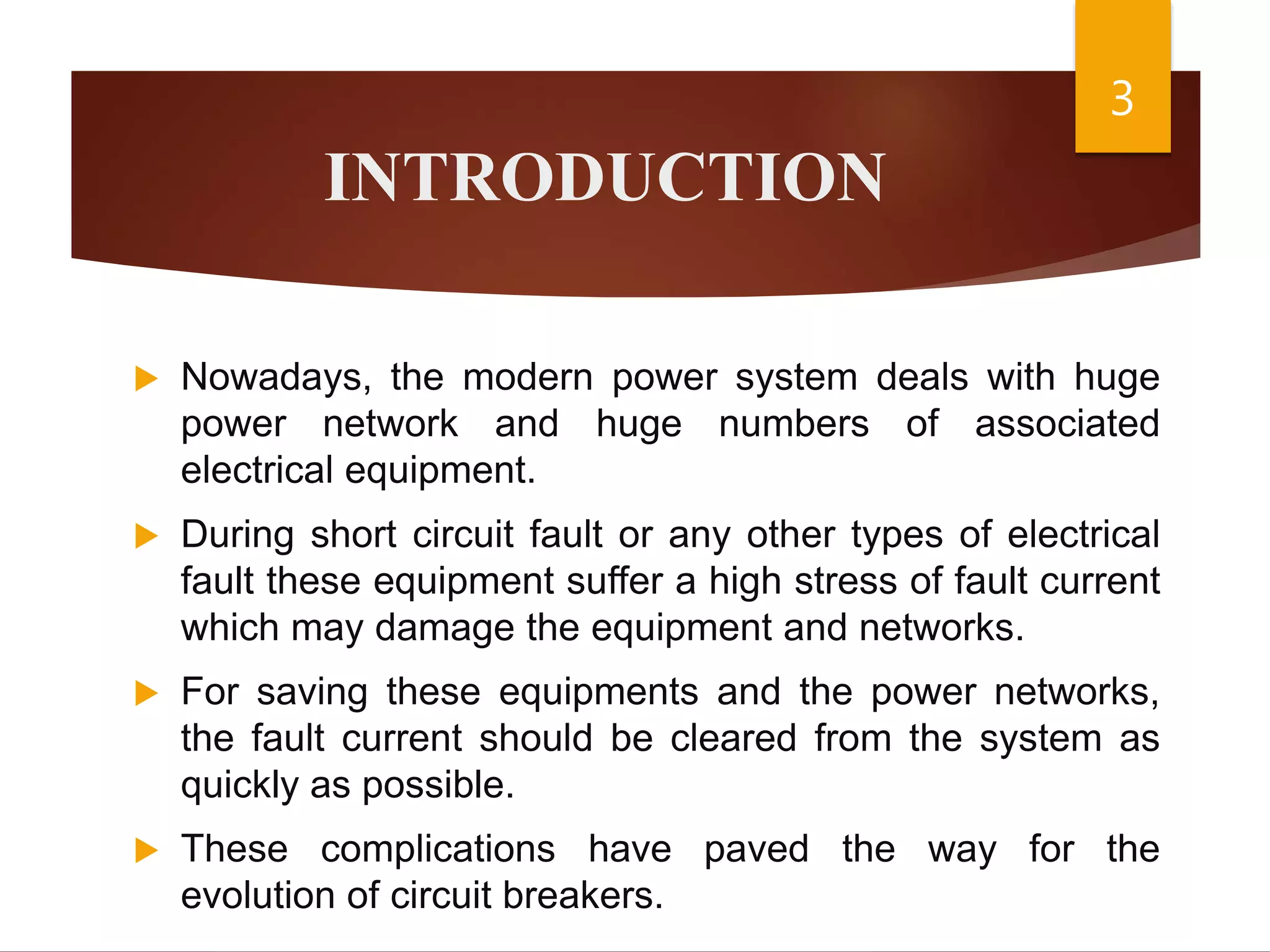 High voltage circuit breakers | PPTX