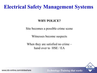 High Voltage Electrical Compliance and Safety Operating Procedures | PPTX
