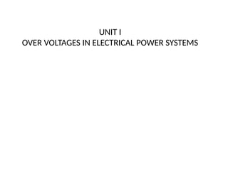 High Voltage Engineering power point pre | PPT