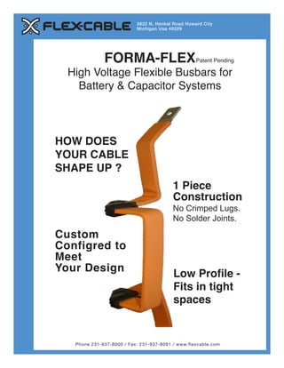 High Voltage Flexible Bus Bars | PDF