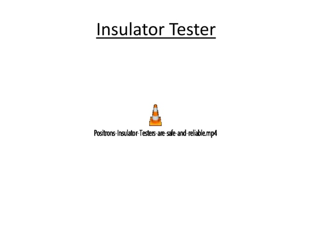 HV testing of insulator | PPTX | Chemistry | Science