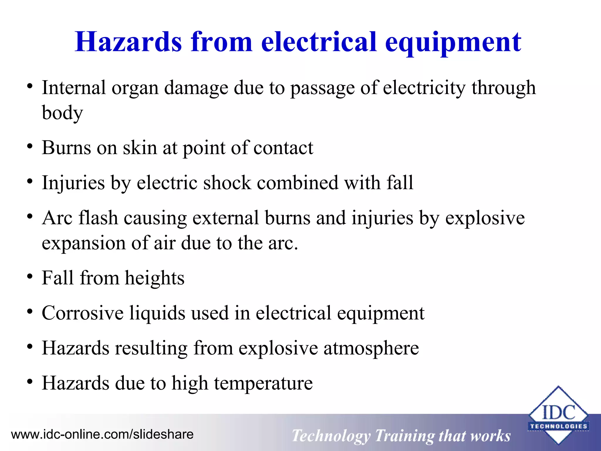 High Voltage Safety Operating Procedures for Engineers and Technicians ...