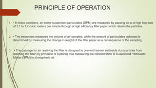 High volume air sampler | PDF