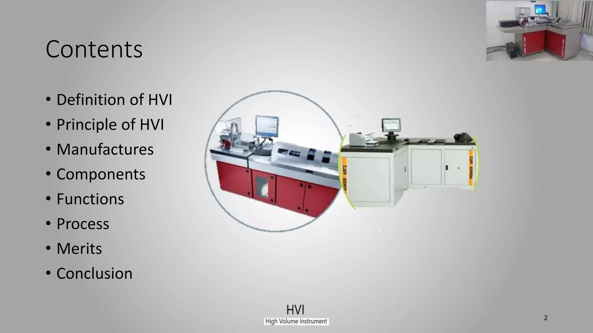 High volume instrument | PPTX