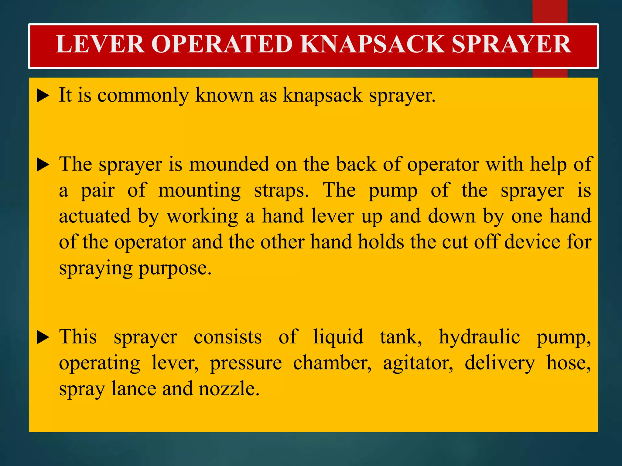 High volume, low volume and ultra low pesticide application | PPTX