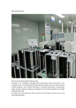 High Volume PCB Assembly,Big Batch PCB Assembly Manufacturer from China | PDF