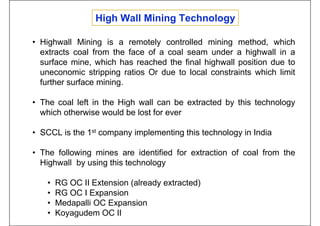 Highwall mining | PDF