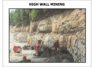 Highwall mining | PDF