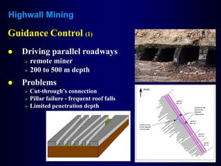 Highwall mining | PPT