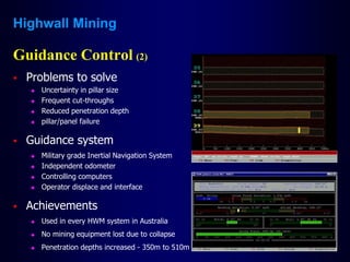 Highwall mining | PPT