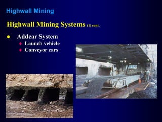 Highwall mining | PPT