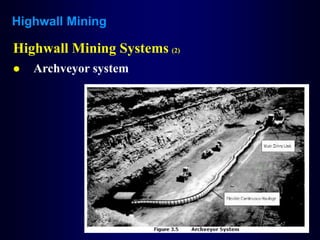 Highwall mining | PPT