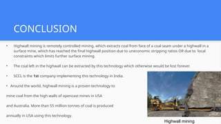 highwall mining technologybnjdfyfgaewfhqewfqewf | PPT