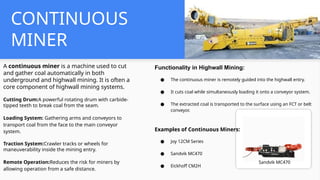 highwall mining technologybnjdfyfgaewfhqewfqewf | PPT