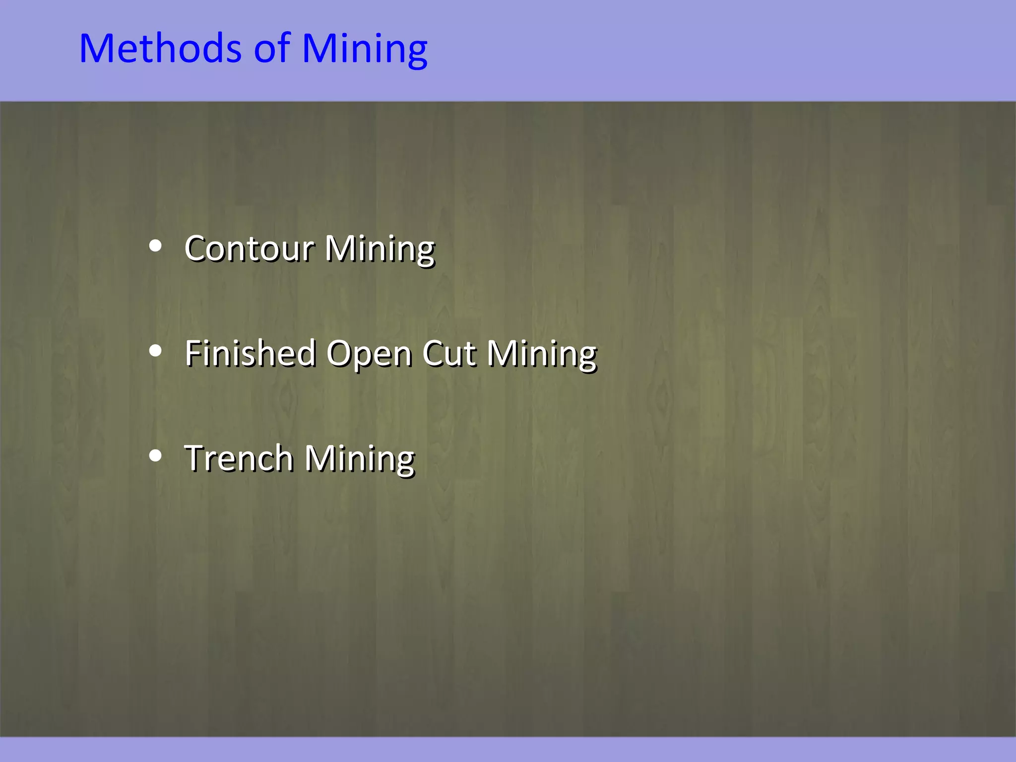 Highwall Mining Technology | PPT