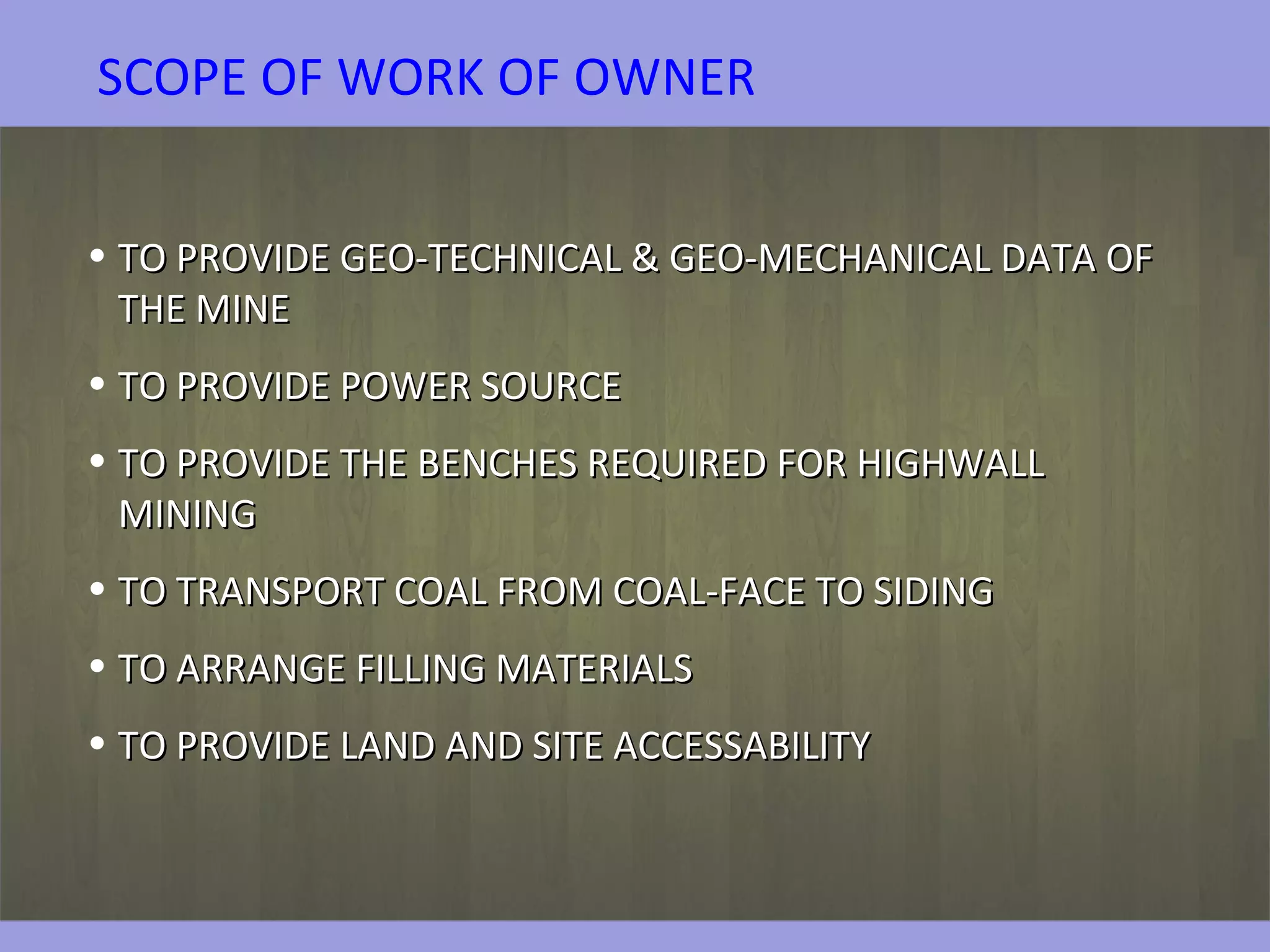 Highwall Mining Technology | PPT