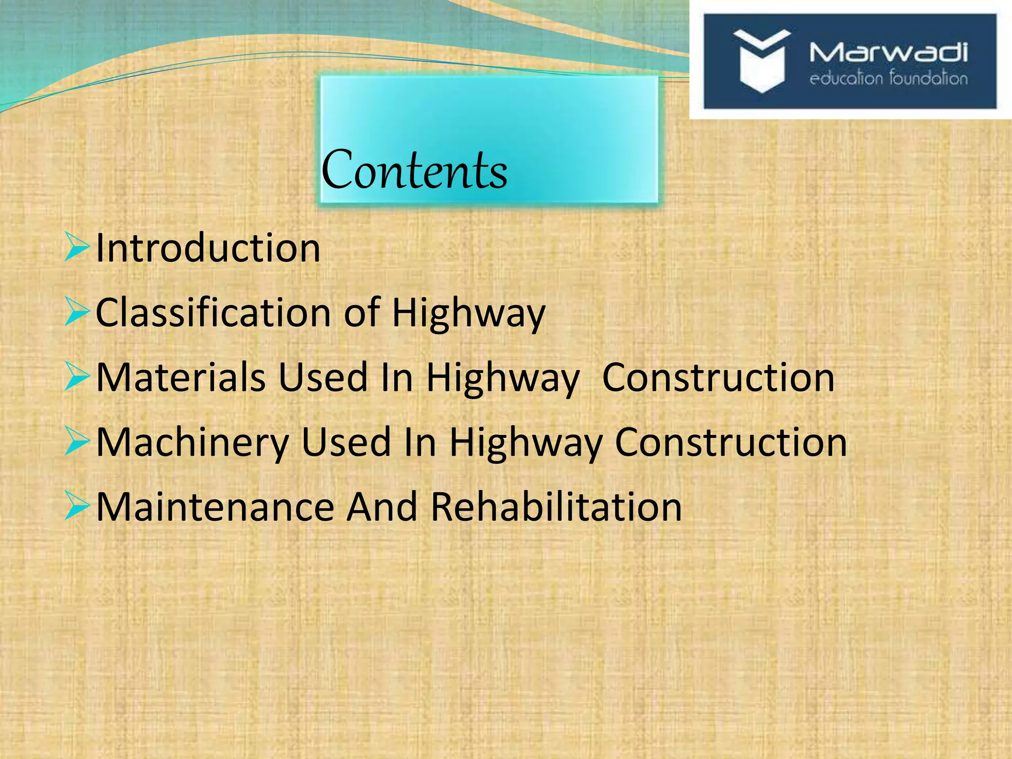 Highway Construction | PPTX