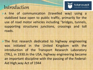 Highway Construction | PPTX