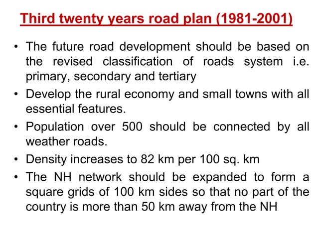 Highway notes (planning, alignment, & geometric design ) | PDF