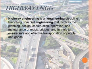 Highway & road geomatric and its component | PPTX
