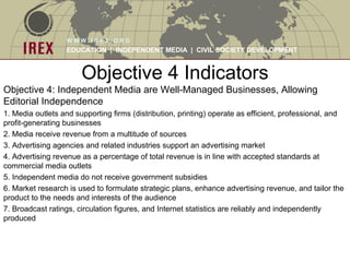Media Sustainability Index | PPT