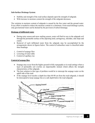 Highway drainage | PDF